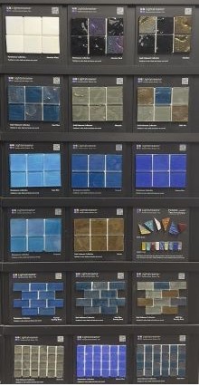 Replacement Tile Boards - PTI Wall Display Format: samples.pebbletec.com